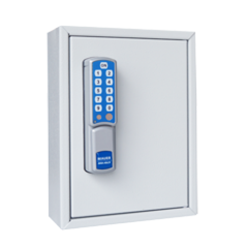 Sleutelkast 10-haaks met codeslot.